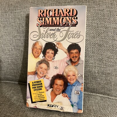 SEALED RICHARD SIMMONS and the Silver Foxes Fitness Program Seniors VHS ...
