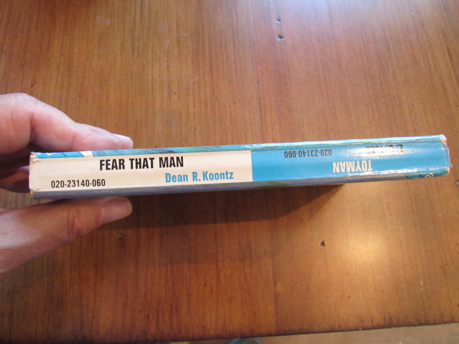 DEAN R. KOONTZ FEAR THAT MAN / E.C. TUBB TOYMAN 1969 ACE DOUBLE PBO | eBay