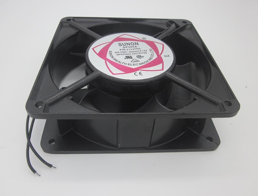 SUNON DP200A AC fan 2123HSL 220V 12038 cabinet cooling fan 120mm 2-Wire ...
