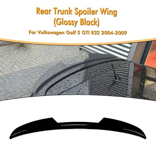 Rear Trunk Spoiler Lip For VW Golf 5 R32 MK5 GTI 2004-2009 1pc Gloss ...