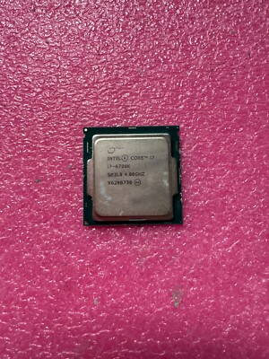 Intel Core i7-6700K 4.0GHz SR2L0 Desktop Processor Socket 1151 CPU | eBay