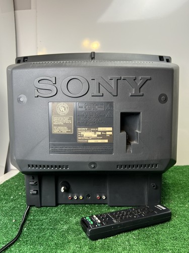 Sony Trinitron KV-20V80 1998 20 Inch S-Video CRT TV Retro Read ...