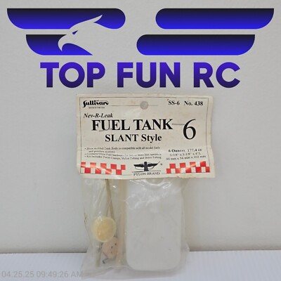Sullivan 438 SS-6 fuel tank, Slant style | eBay