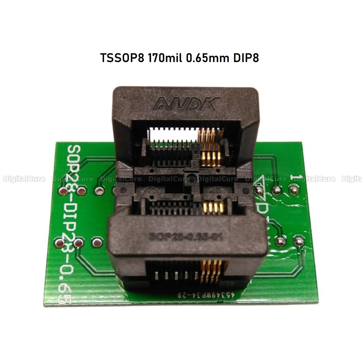 TSSOP28 SOP28 DIP28 SOP16 SOP8 DIP16 IC Socket Adapter 0.65mm 1.27mm ...