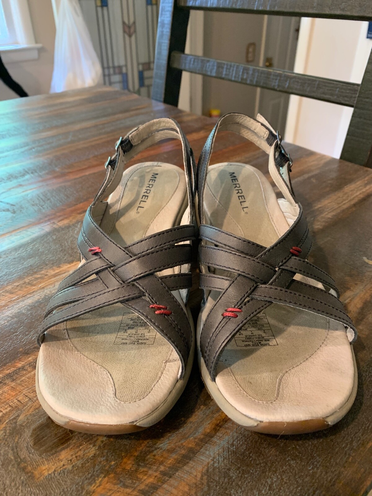 Merrell Leather Strappy Sundial Braid Women's Sandals… - Gem