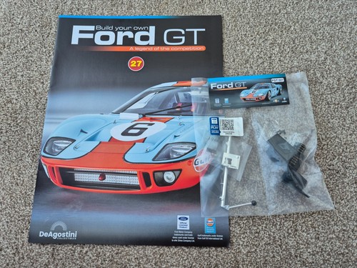 1/8 SCALE DEAGOSTINI BUILD YOUR OWN THE FORD GT40 CAR ISSUE PART 27 ...