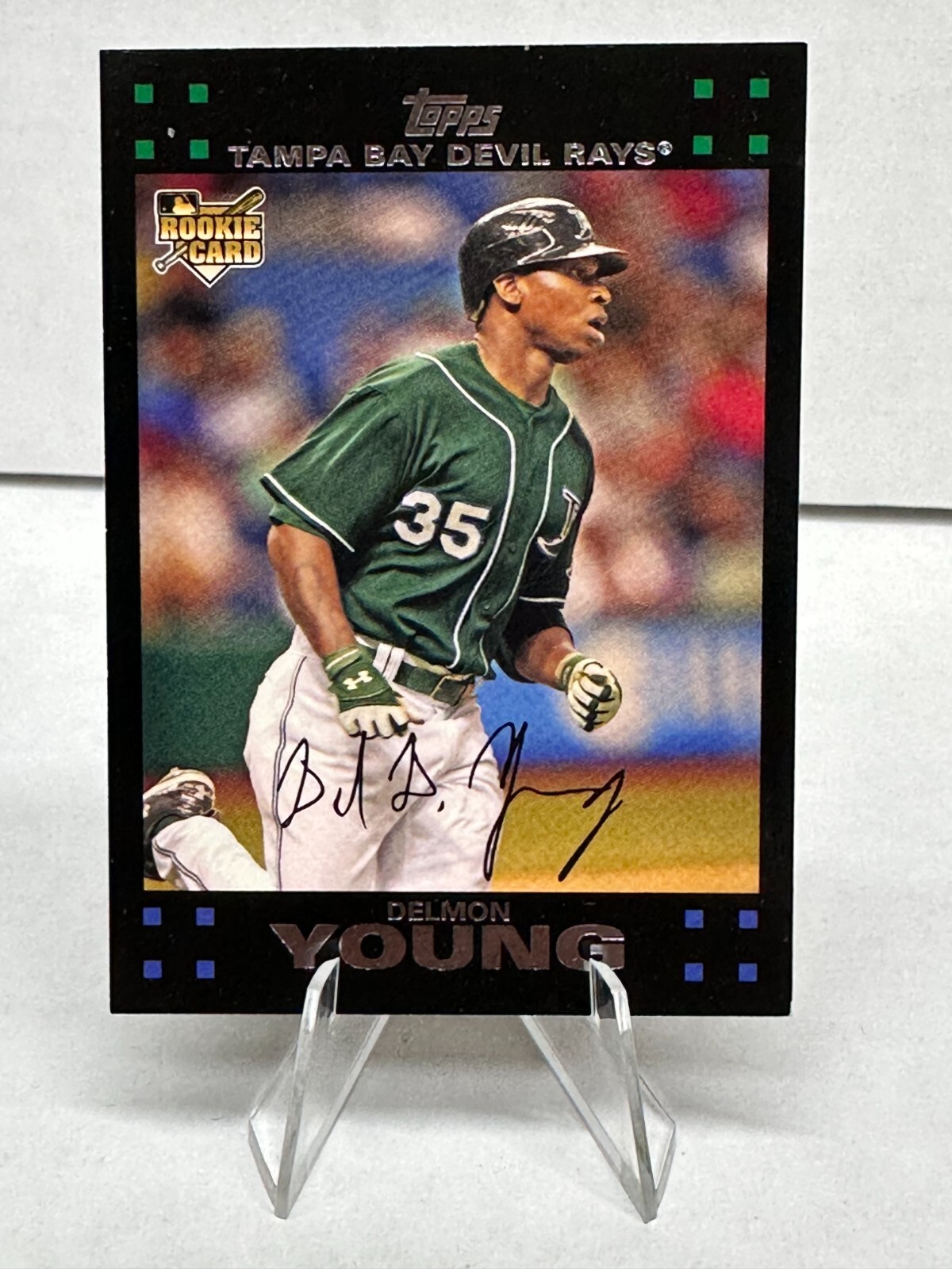 2007 Topps #20 Delmon Young RC Tampa Bay Rays Baseball Card | eBay