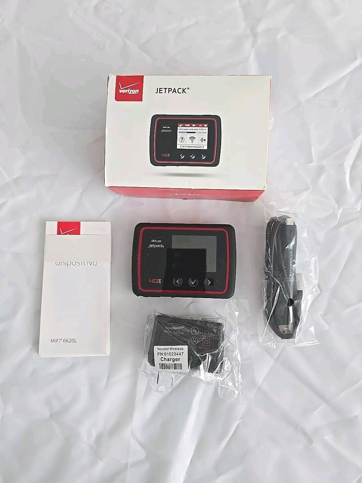 NEW! Verizon MiFi 6620L Jetpack 4G LTE Mobile Hotspot (Verizon Wireless ...