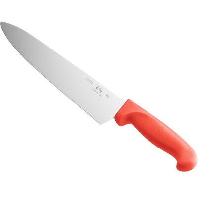 "Choice" 10" Chef Knife, Colored Handle, Serrated Slicing Knife | eBay