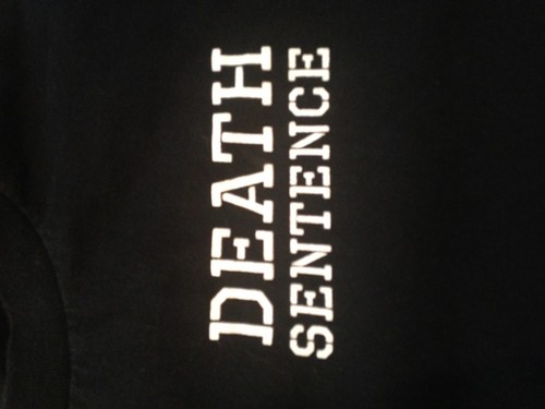 Super Rare DEATH SENTENCE Hardcore Punk Rock Band T Shirt. Sz. Large | eBay