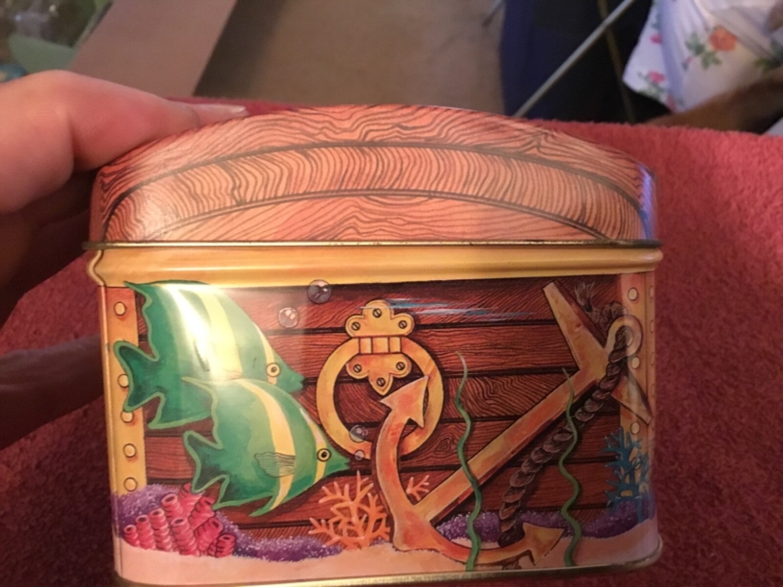 Wolfgang Candy 75th Anniversary Hinged Top Metal Tin | eBay