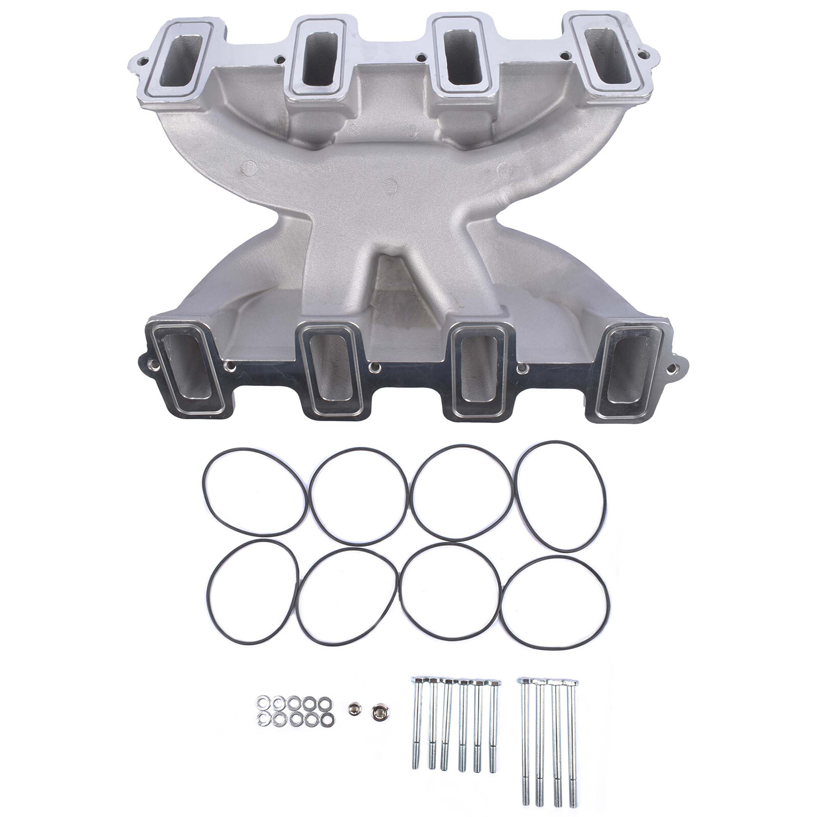 Dual Plane Carbureted Intake Manifold for GM Corvette LS1/LS2/LS6 5.7L ...
