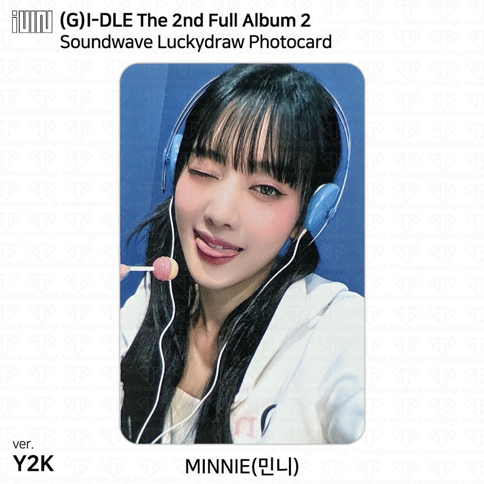 (G)I-DLE G-IDLE 2nd Full Album 2 Two Soundwave Lucky Draw Photocard ...