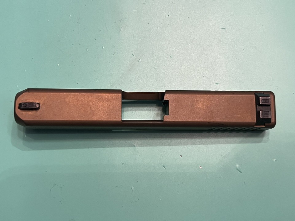 USED OEM GLOCK 19X COMPLETE SLIDE BARREL GUIDE ROD FDE TAN 9MM GEN5 ...