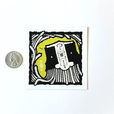 RARE GATS PTV VINYL STICKER - Bay Area Graffiti Invader Cost Revs ...