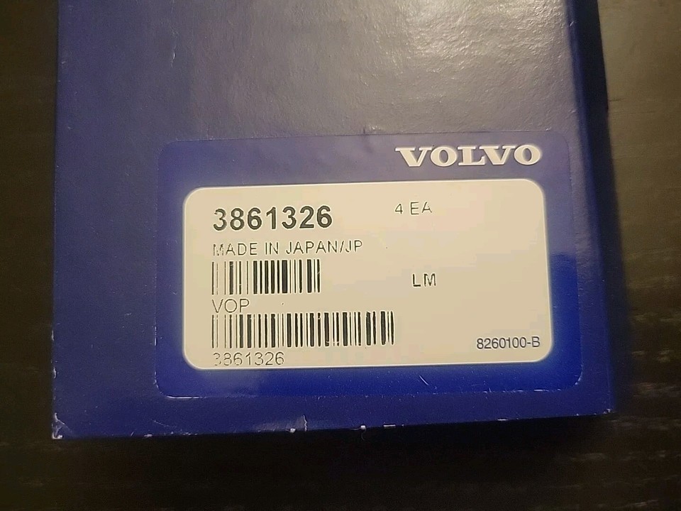 NEW OEM Volvo Penta Spark Plug Kit 4-pk 3861326 | eBay