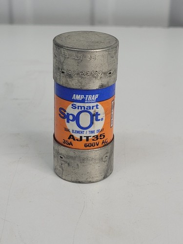Ferraz AMP-Trap AJT 35/Smart Spot, Dual Element/Time Delay, 35A 600V ...
