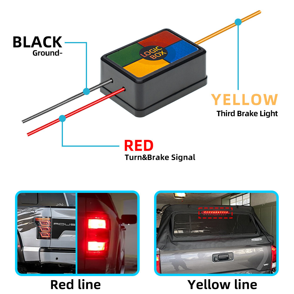 Truck Cap Brake Light Wireing 3rd Brake Light Logic Module For Wiring