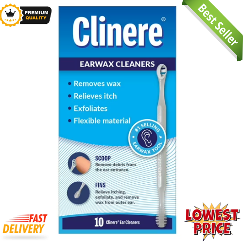 Clinere® Ear Cleaners, Gentle Ear Cleaning and Ear Wax Removal Tool,10 ...