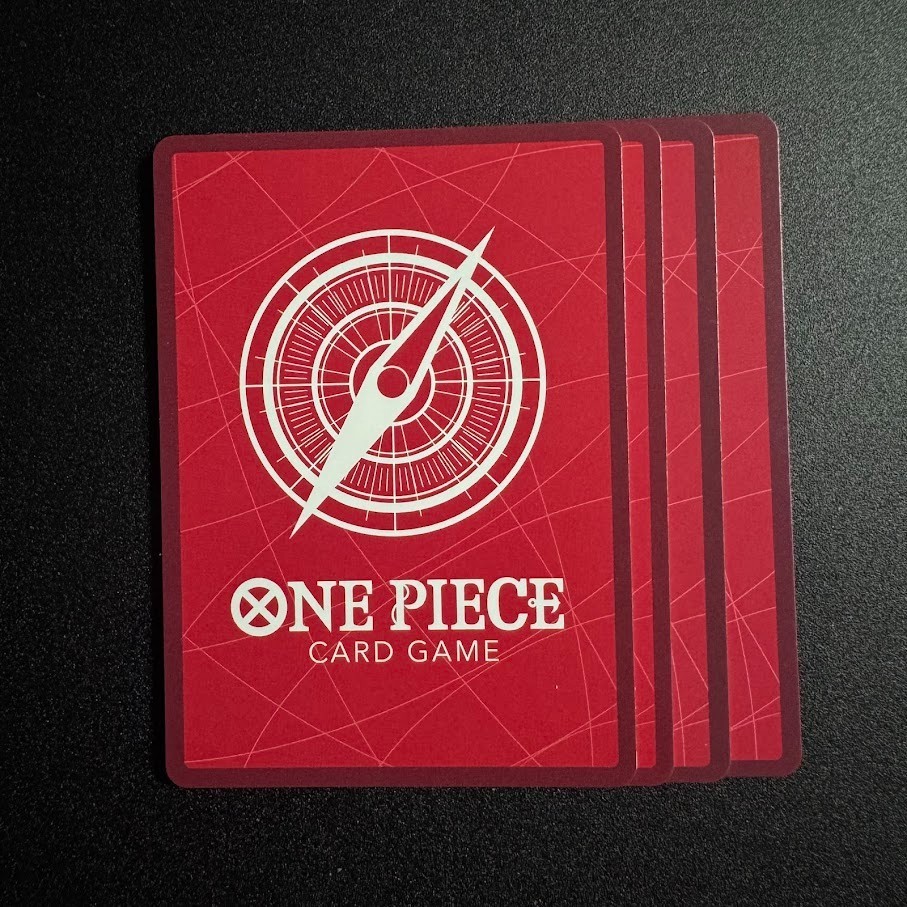 4x Monkey.D.Luffy Leader 3rd Anniversary Tournament Pack P-L One Piece ...