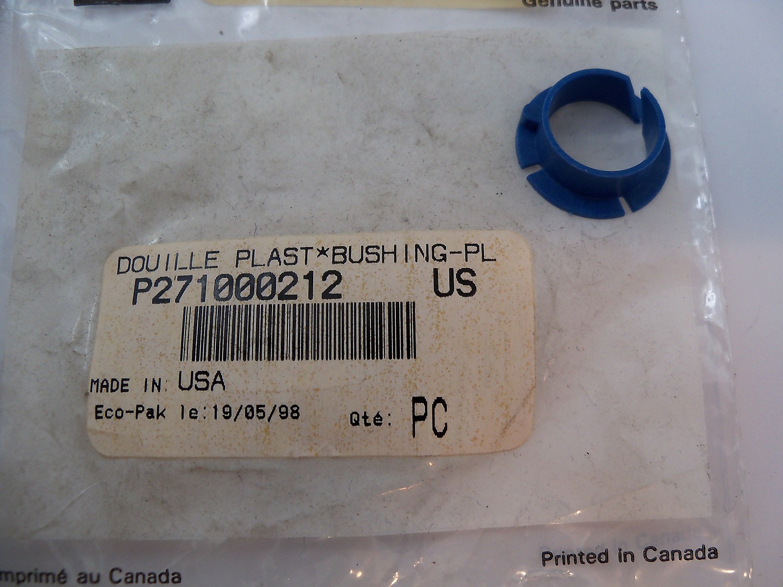 NOS SEA DOO 271000212 REVERSE CABLE LEVER PLASTIC BUSHING SPORTSTER | eBay