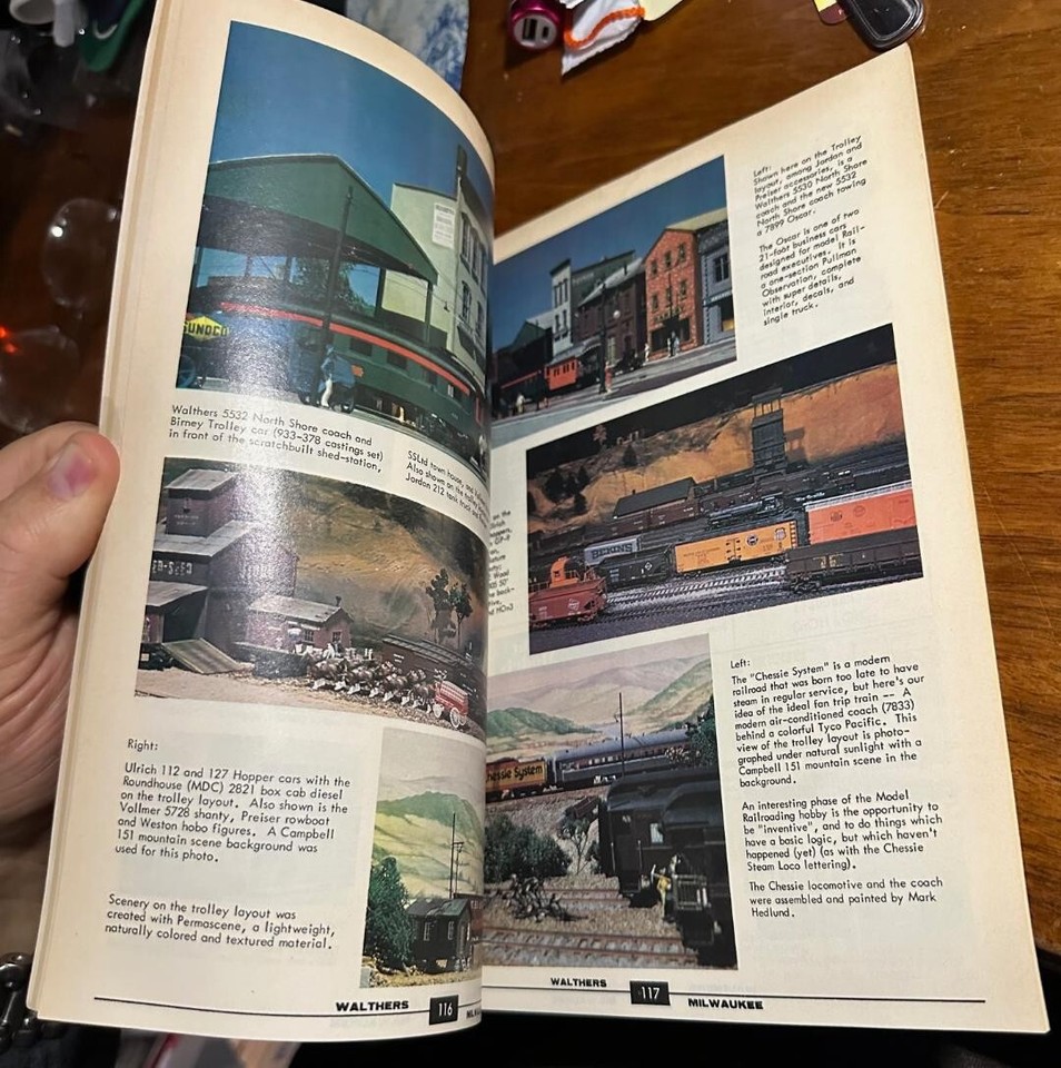 Walthers 1975 Edition Model Railroad Reference Book Catalog HO Scale | eBay