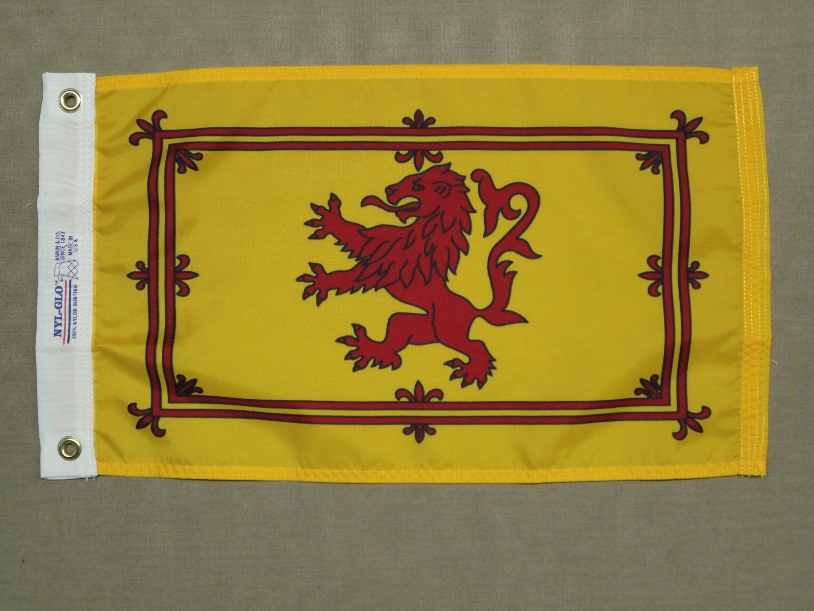 Scotland Rampant Lion Indoor Outdoor Parade Guard Dyed Nylon Flag ...