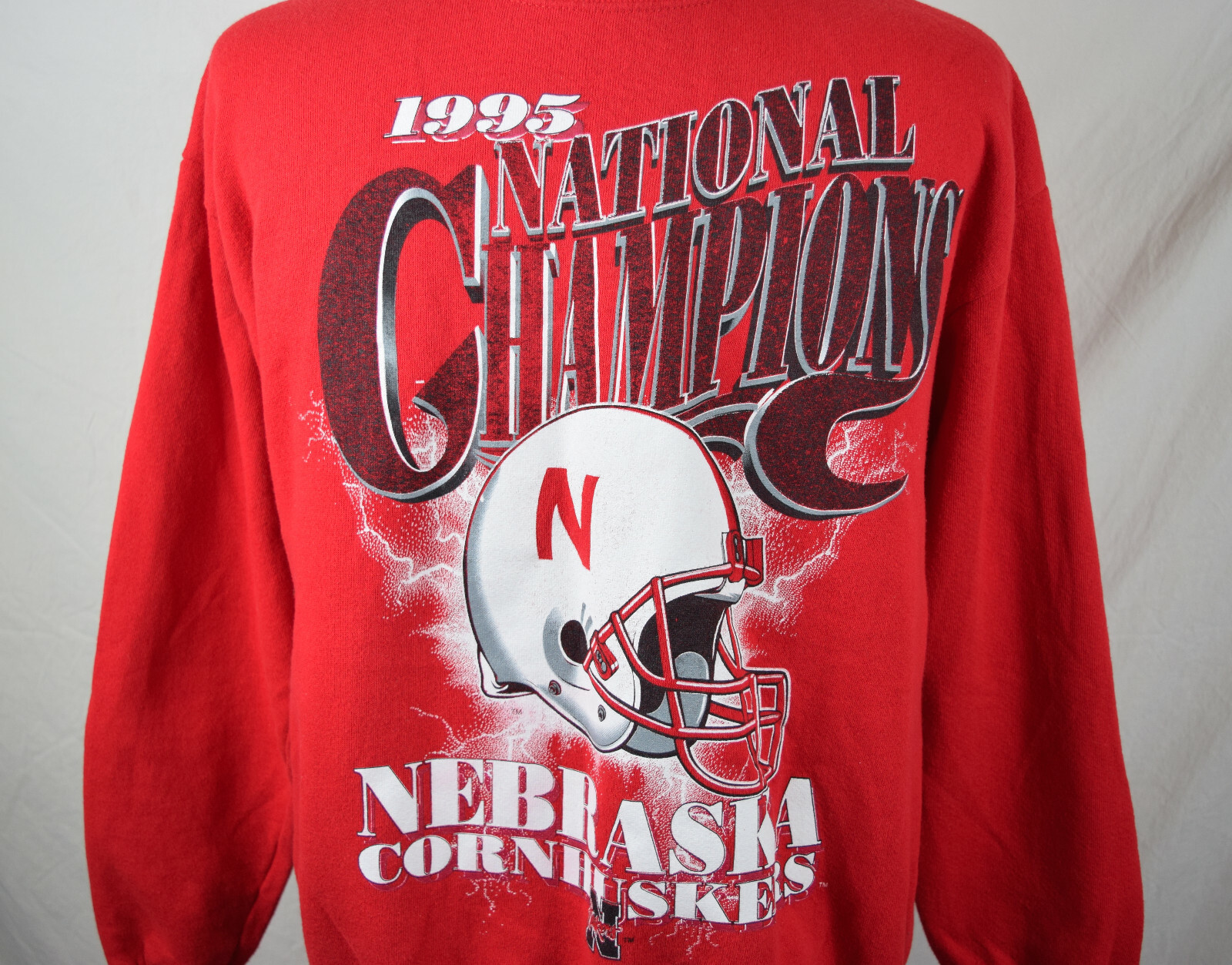 Vintage 1995 NEBRASKA CORN HUSKERS National Champs Sw… - Gem