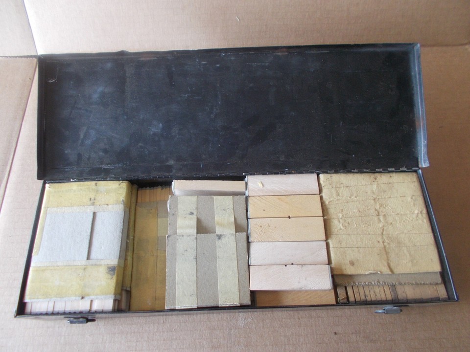 VINTAGE WOOD RUBBER PRINTING PRESS LETTERS NUMBERS BLOCK SET | eBay