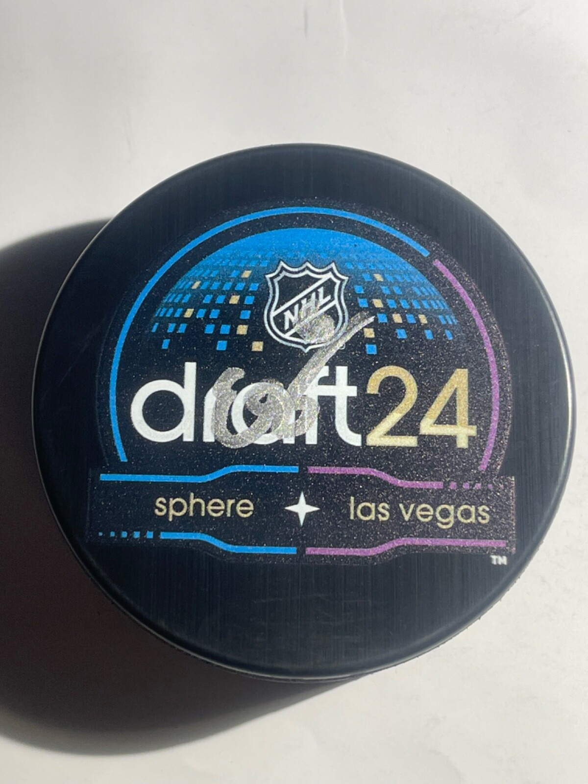 EJ EMERY Signed 2024 NHL Draft Hockey Puck | eBay