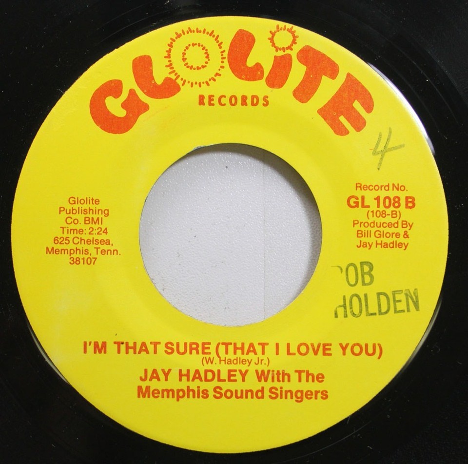 Hear! Country 45 Jay Hadley & The Memphis Sound Singers - Wearing Out ...