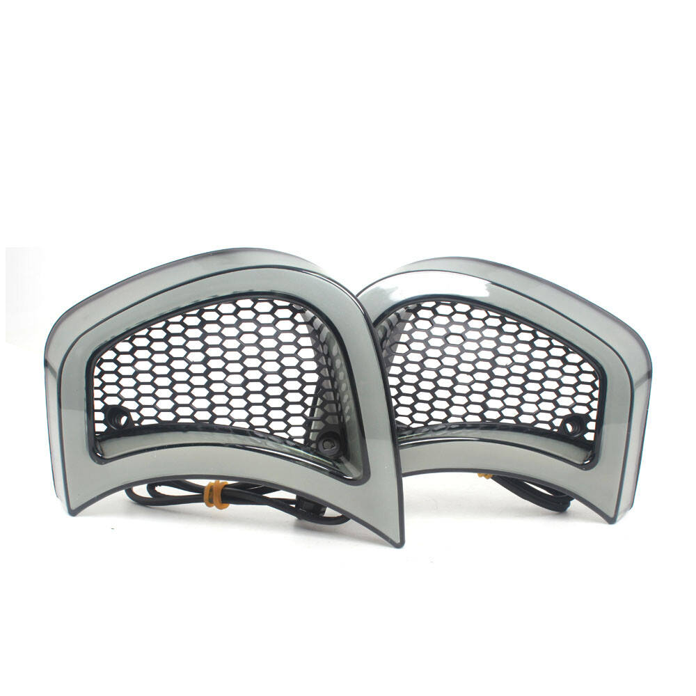 Motorcycle Headlight Vent Accent LED Light Fit For Harley Road Glides ...