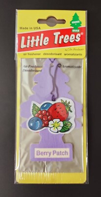 vintage Little Trees Car Hanging Air Freshener Discontinued Scent Berry ...