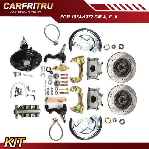 For 64-72 GM A, F, X Body Disc Brake Conversion Kit Camaro, Chevelle ...