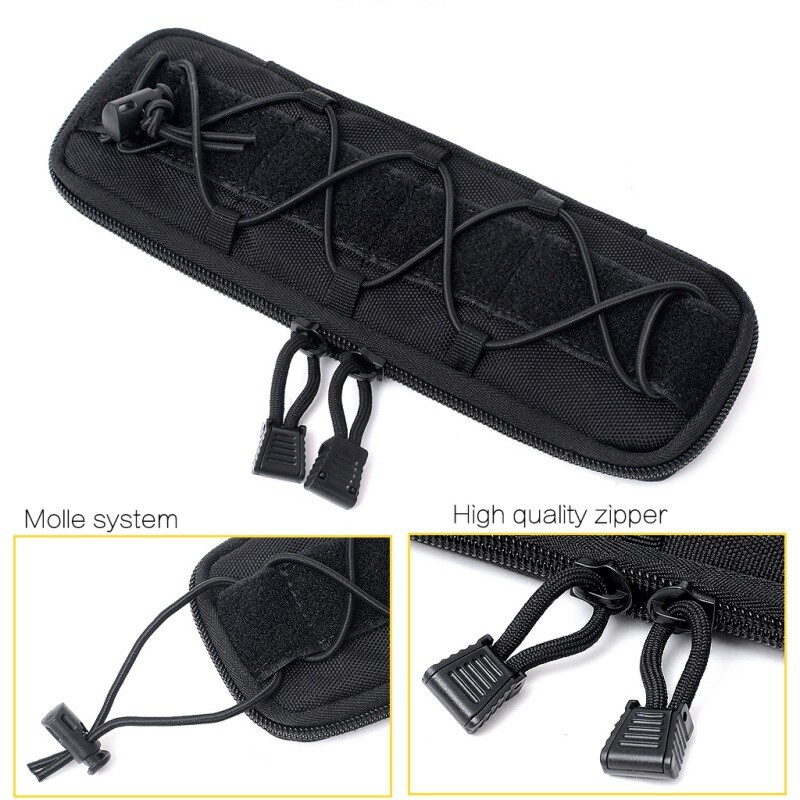 Tactical Knife Sheath Bag Molle Flashlight Holster Pouch Utility Tool ...