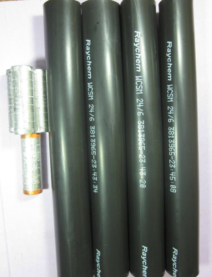 2/0 2/0 2/0 #4 Aluminum Underground URD Wire Heat Shrink Crimp Repair ...