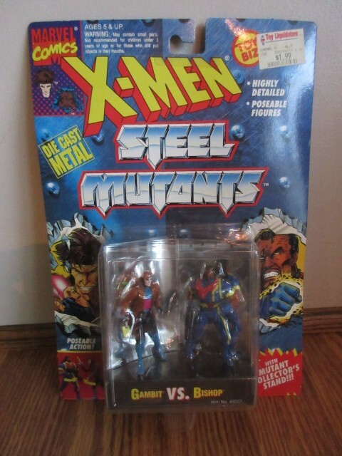 Marvel Comics X-Men Steel Mutants Gambit VS Bishop | eBay