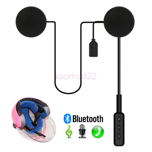 Bluetooth Motorcycle Helmet Intercom Headset Wireless Motorbike ...