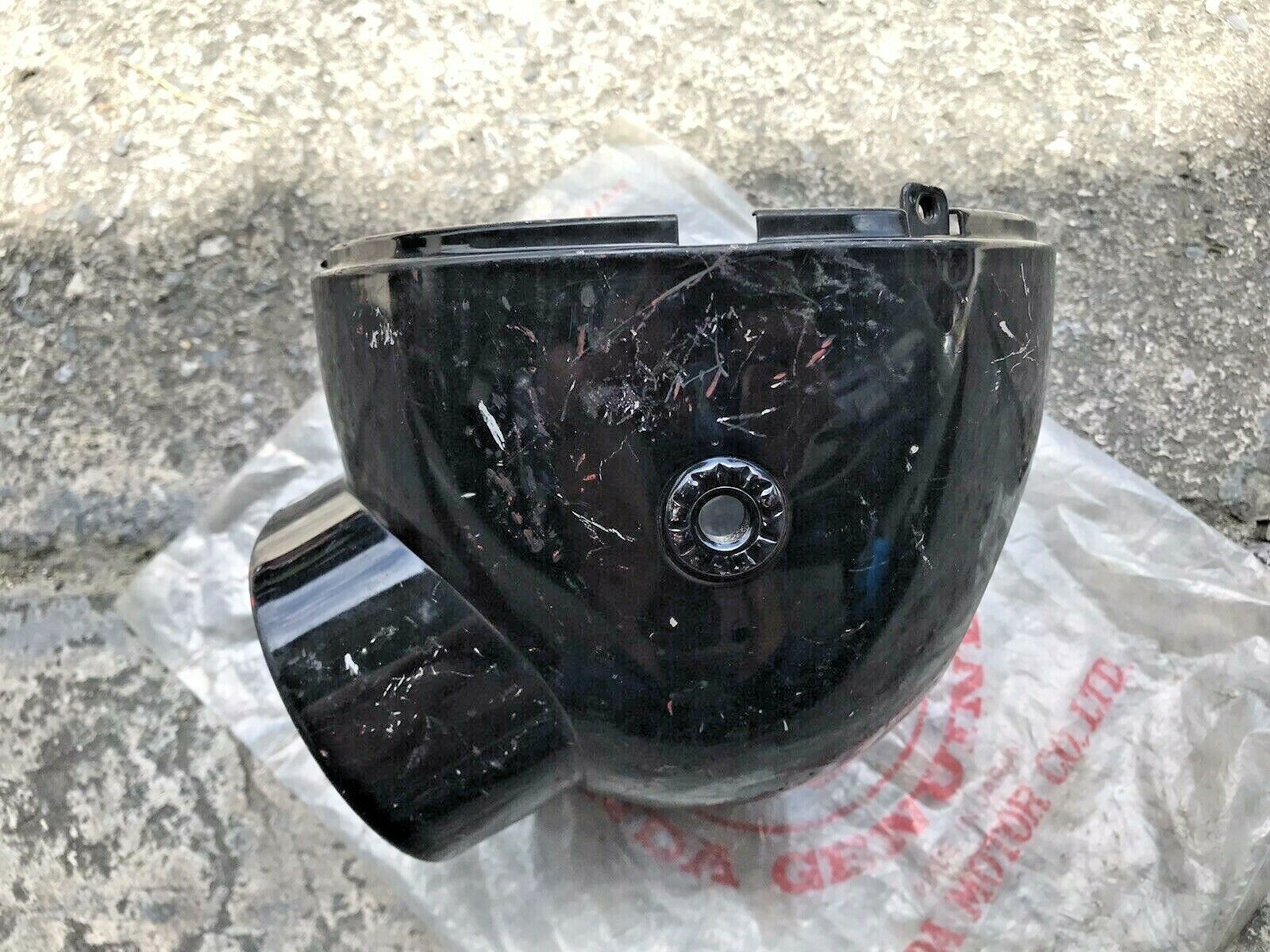 Honda CB450 CB450K0 Black Bomber Headlight Case Black NOS Genuine 61301 ...