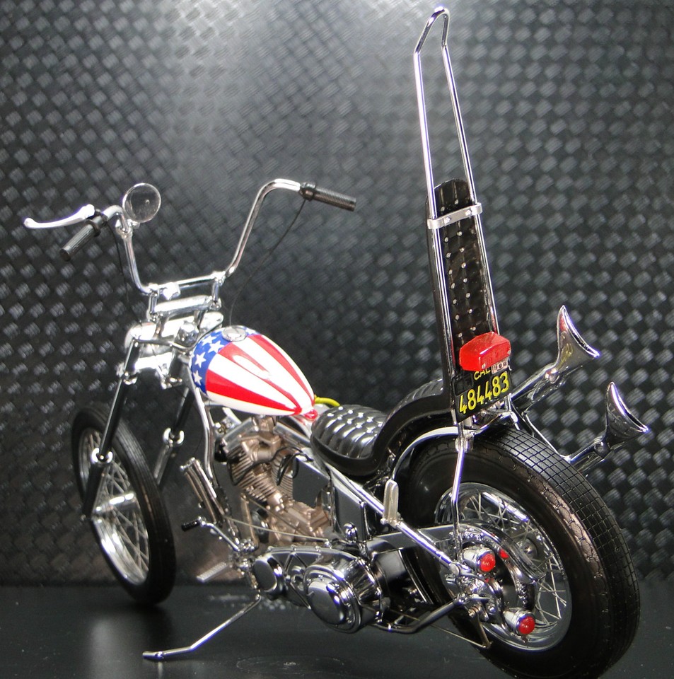 Harley Davidson Motorcycle 1969 Easy Rider Movie Captain America ...