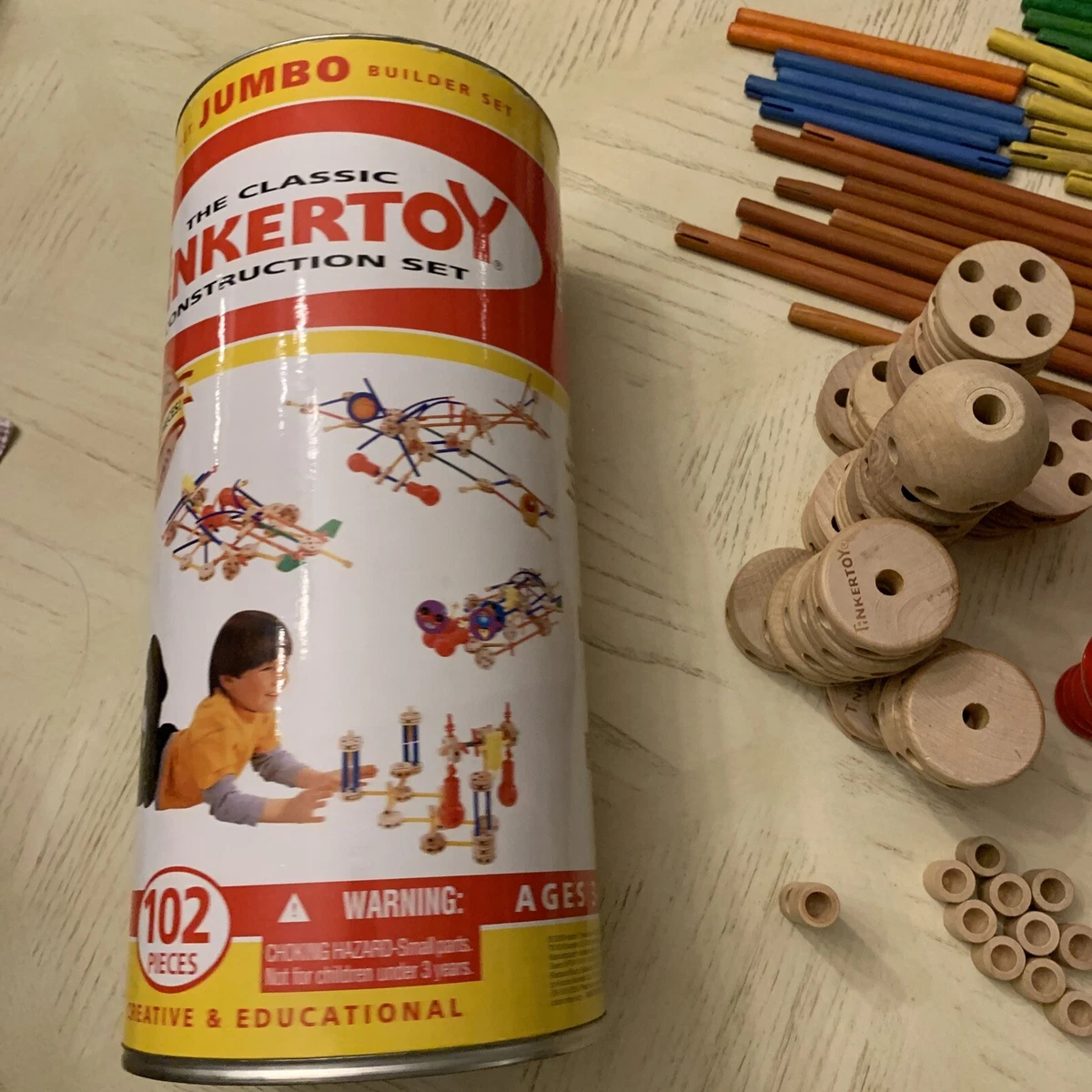 Tinker Toys 102 Piece Set