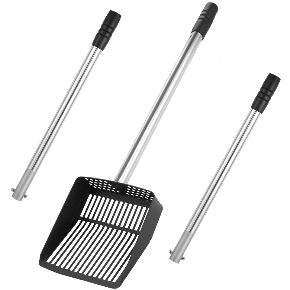 Chicken Poop Scooper Non Stick Detachable Cat Litter Sifter Extendable ...