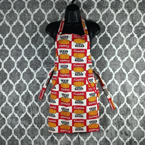Campbell's Pork & Beans Apron Unisex One Size Retro Kitchen Cooking BBQ ...