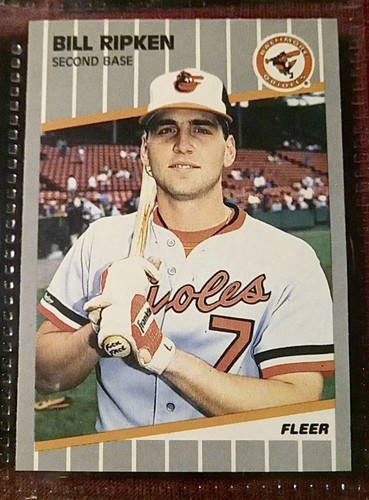 1989 Fleer #616 Bill Ripken FF Rick Face Sharp Centered Error Iconic ...
