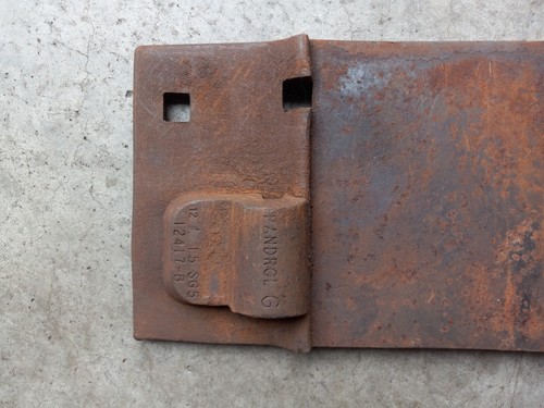 Railroad Track Tie Plate - Pandrol Victor - 39 lbs | eBay