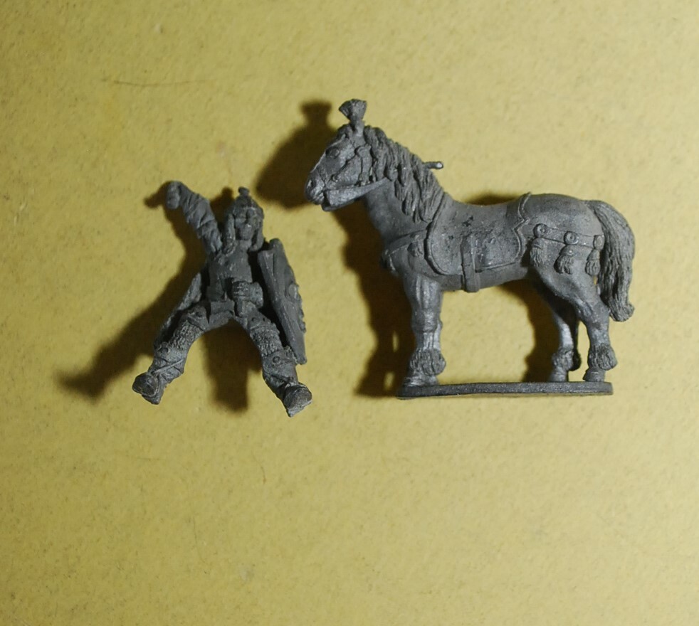 Denizen Miniature - Fantasy Adventurers - FA40 Mounted Warlord, 1982 | eBay