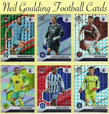 Panini MOSAIC 2021-22 ☆ PREMIER LEAGUE SOCCER - PARALLEL ☆ Football ...