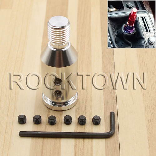 Universal Shift Knob Adapter for Non Threaded Gear Shifters M12x1.25 ...