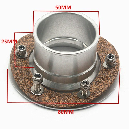 Auto Fuel Filler Neck Pop Up Gas Cap Flush Mount with 6 Holes Universal ...