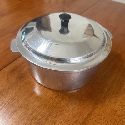Vintage Miracle Maid Cookware G2 3 Qt Cast Aluminum Pot with Insert and ...